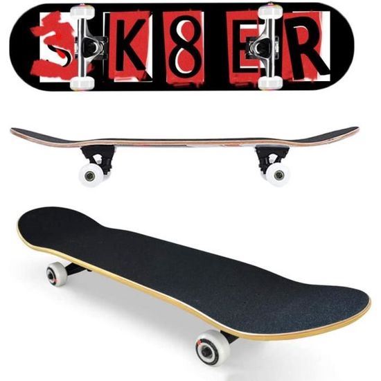 Planches À Roulettes Standard, Débutants 80cm Planche À Roulettes ...