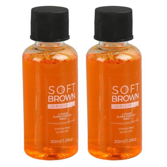 Spray autobronzant - EBTOOLS - Lot de 2 sprays 3 min séchage rapide ...