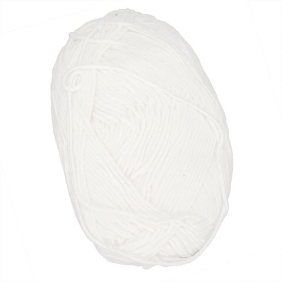 Fil à crochet - EJ.LIFE - Coton doux - Durable - Anti-boulochage ...