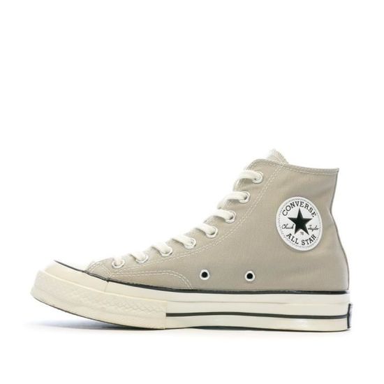 Baskets Mixte CONVERSE Chuck 70 Papyrus - Gris - Plateforme ...