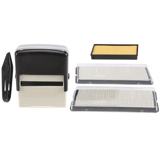 Auto Encreur Timbre Ensemble Personnalisé Personnalisé DIY Nom de L ...