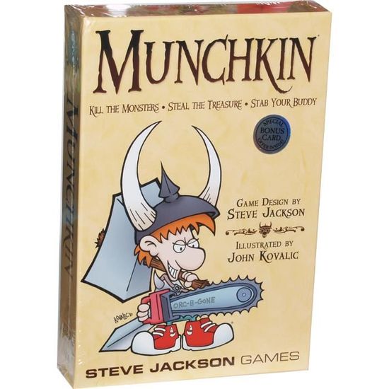 Munchkin Jeu de cartes - Version Anglaise - Cdiscount Jeux - Jouets