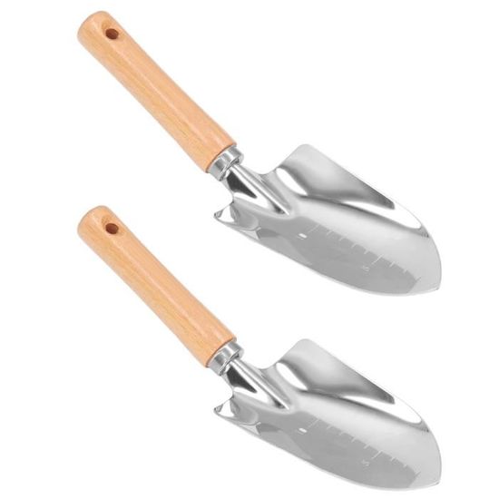 Pelle à main en acier inoxydable pour terre meuble de jardin - VGEBY ...