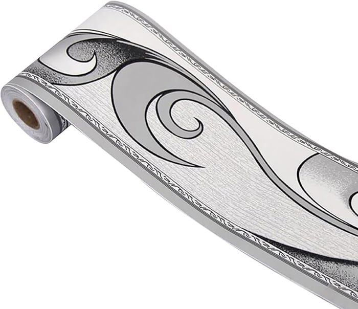 PVC frise murale adhesive 10mx10cm decoration murale frise murale ...