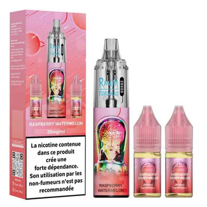 Tornado RANDM Raspberry Watermelon 20mg - 20 000 Bouffées - Cigarette ...