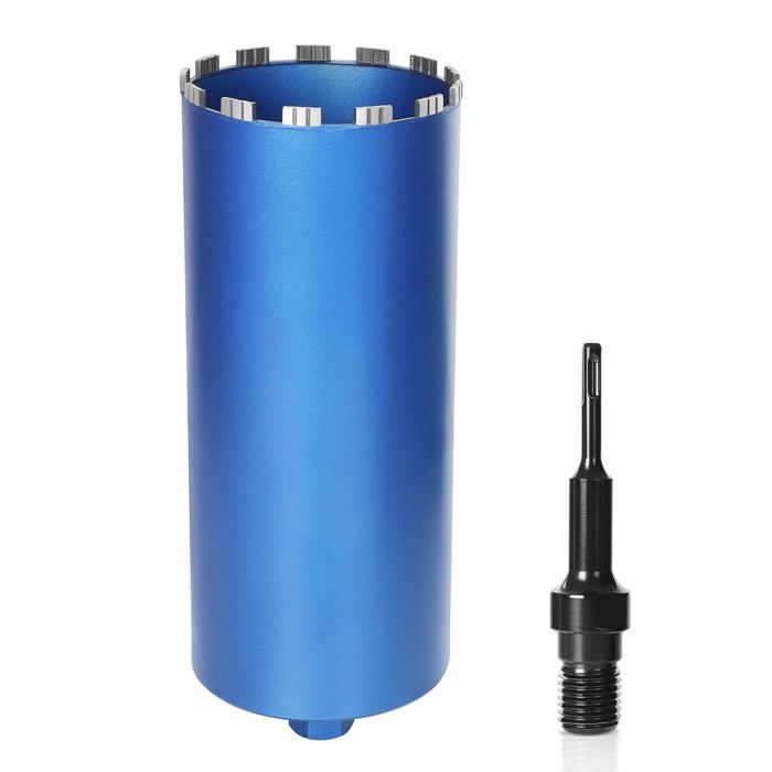 Couronne de forage Diamantée 460 mm Ø 142 mm pour Carotteuses ...