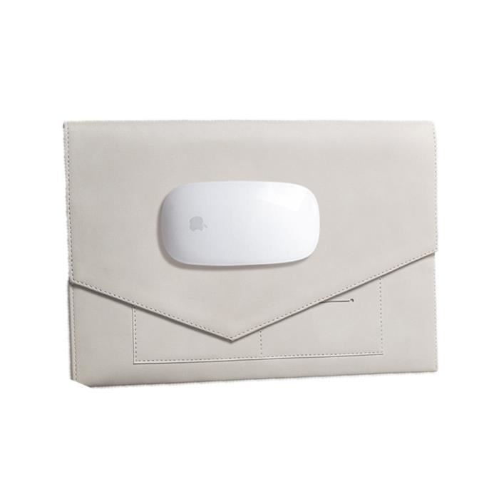 Housse de transport pour Macbook , sacoche multi-poches pour ordinateur ...