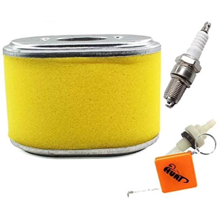 Filtre à air Bougie d'allumage pour Tondeuse à gazon GX120 GX140 GX160 GX200 5,5 HP Moteurs 6 HP ...