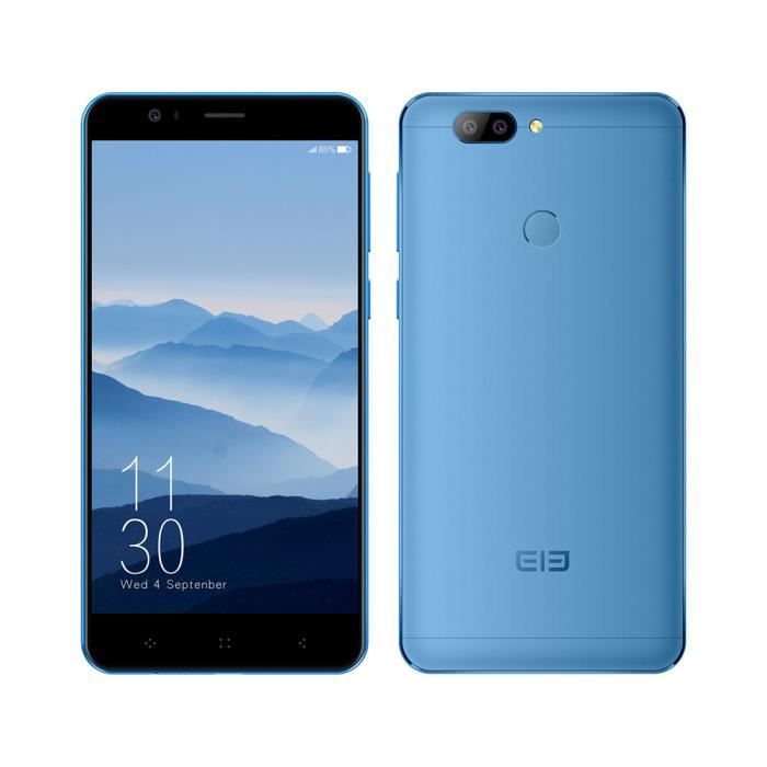 Elephone P8 Mini 4G Téléphone intelligent 5.0 Android 7.0 Octa Noyau ...