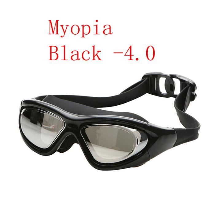Myopie -4.0 - Lunettes de natation pour adultes, masque de plongée anti ...