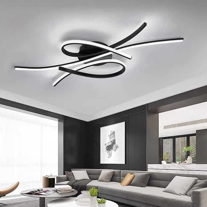 Plafonnier Led Moderne,Lumières Du Salon Dimmable Plafonnier De Chambre ...