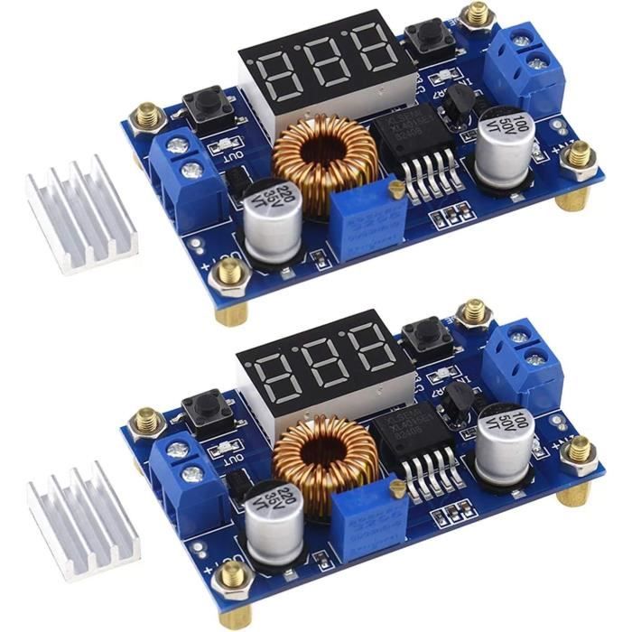 DC-DC Step Down Buck Converter, Régulateur de tension à haute efficacité IN: 4-38 V - Sortie : 1 ...