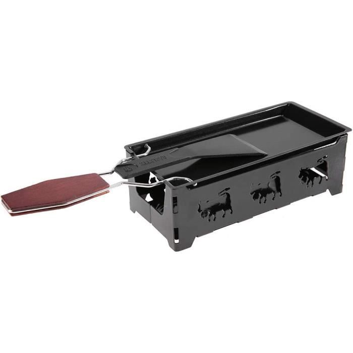 Mini appareil à raclette, raclette à fromage portable antiadhésive ...