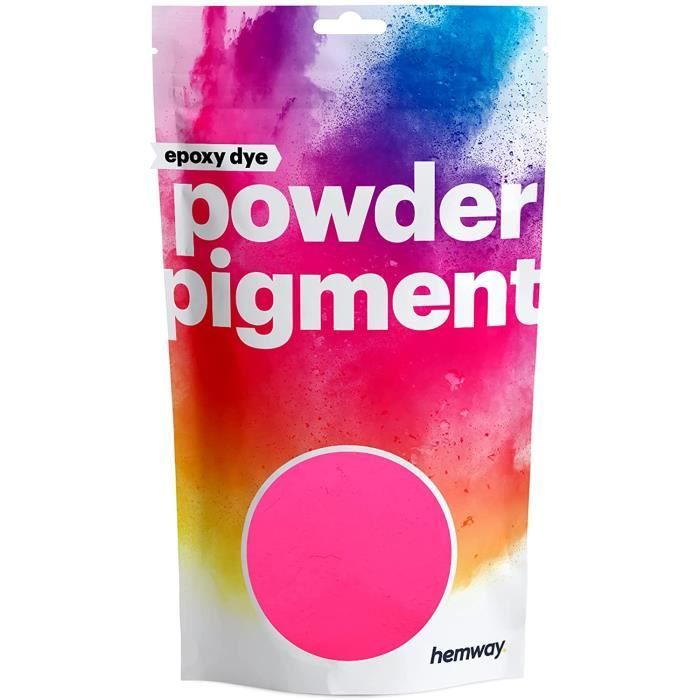 UV Fluorescent Neon Baby Pink Colorant époxy Pigment Poudre Couleur ...
