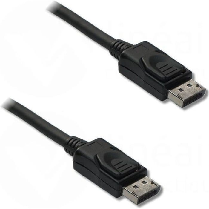 LINEAIRE VHD70C Câble Display Port mâle - 1,8 mètres - Cdiscount ...