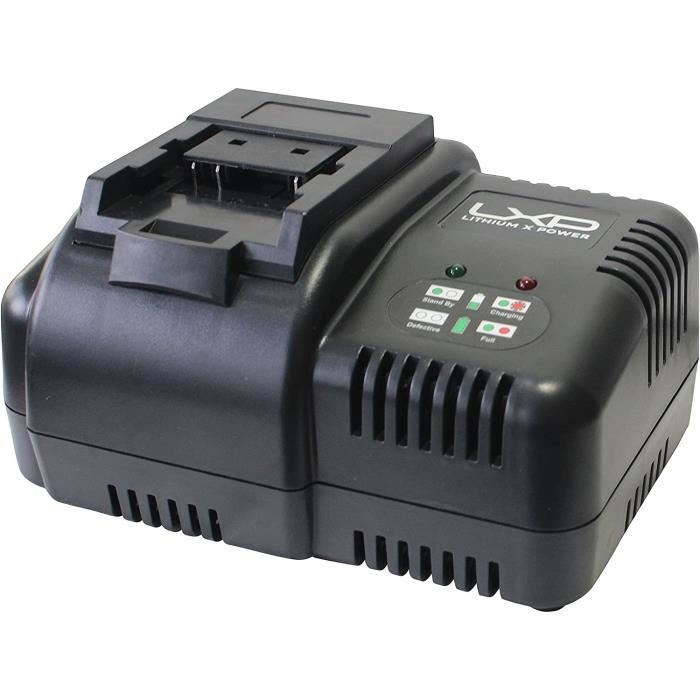 Hych-25 Chargeur 18 V Noir Bleu - Cdiscount Auto