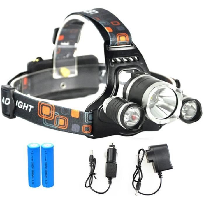 Lampe frontale à LED,MBS Ampoules LED, 4000 lumens étanche Phare Lampe ...