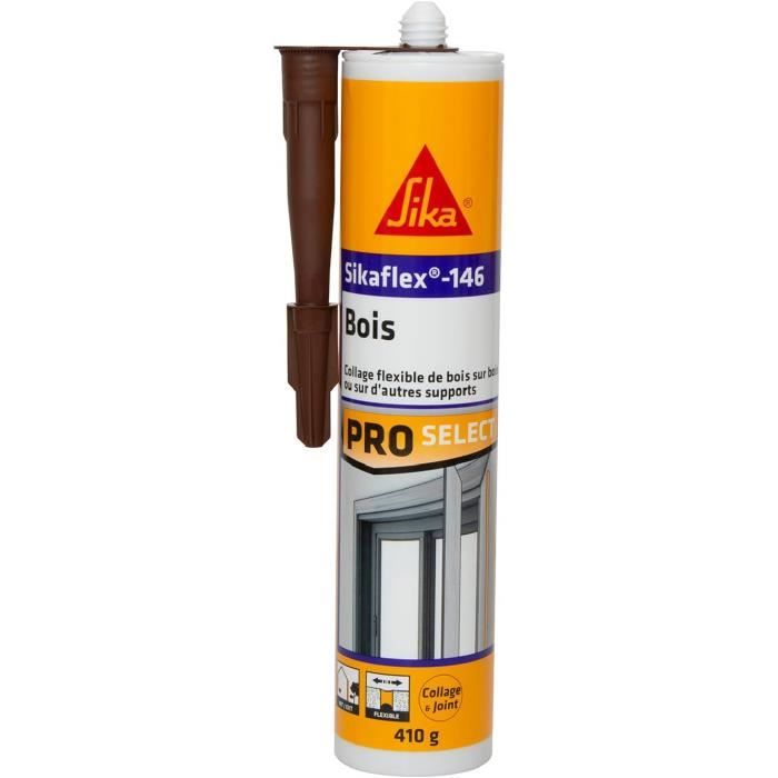 Flex-146 Bois, Marron, Colle De Fixation Spéciale Bois, Mastic-Colle ...