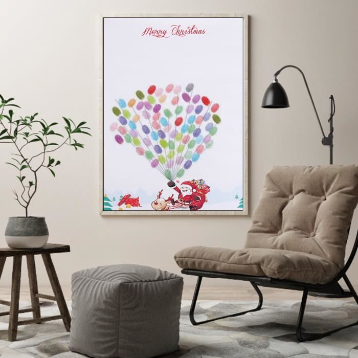 GAD Kits Peinture d'Empreintes Digitales Dessin Animé Livre d'Or de ...