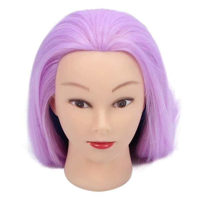 Garosa tête de mannequin de tressage Tête de mannequin avec pratique de ...