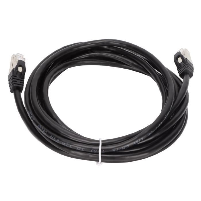 (10 Pieds)Câble Ethernet Cat 6 Câble Internet 10 Gbit/s RJ45 Cat 6 ...