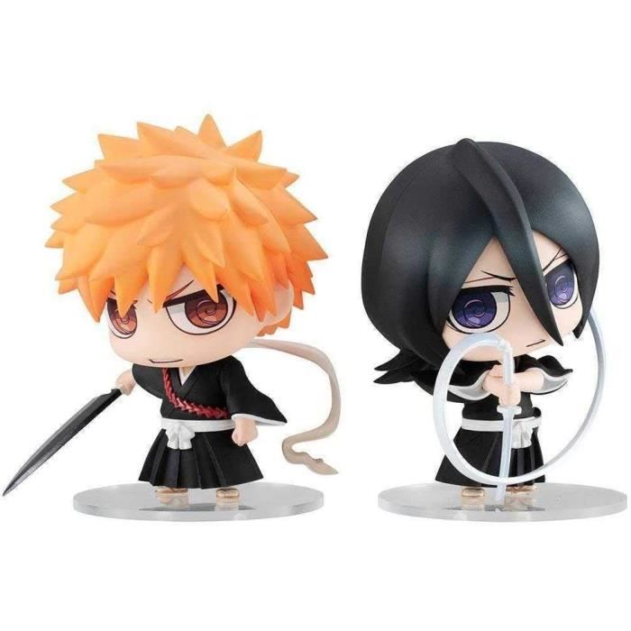 Megahouse - Ichigo & Rukia Bleach Chimi Mega Buddy Series 7 CM Mini ...