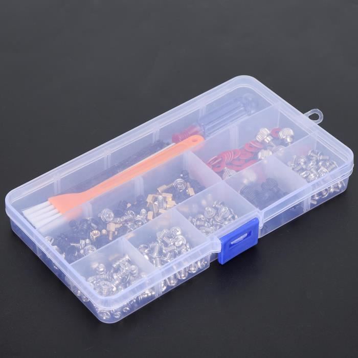 Kit de vis d'ordinateur en métal MINIFINKER 330pcs - Assortiment de Vis de Remplacement d ...
