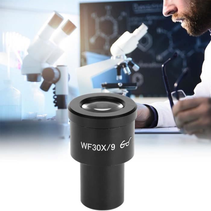 OMABETA Microscope Oculaire GWF001 wf30X-9 23.2mm Grand angle Oculaire ...