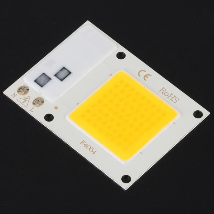 SALUTUYA Puce LED 20W 220V haute puissance LED puce haute tension COB LED puce source lumineuse ...