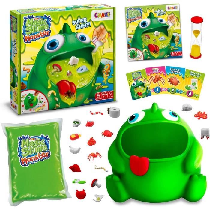 Magic Slime Monster Jeu De Société Avec Du Slime Enfant Pour Toute La ...