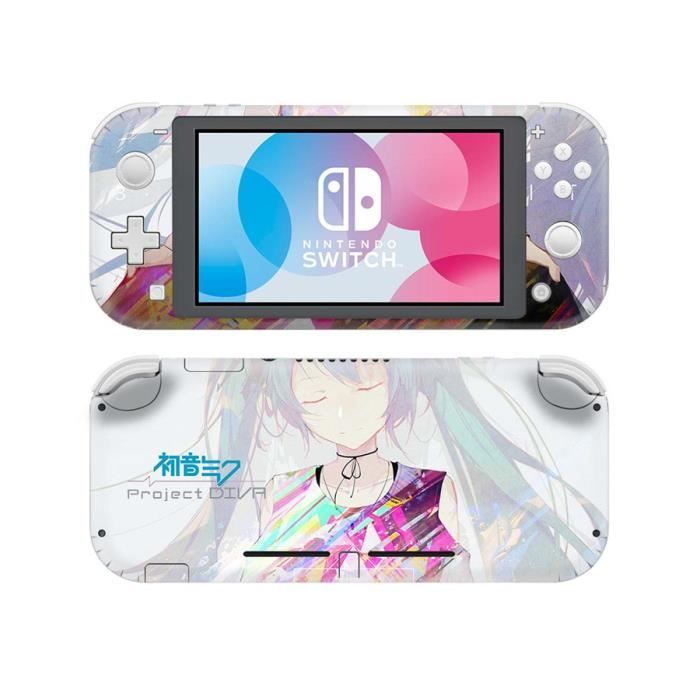Sticker pour Nintendo Switch Lite, Hatsune Miku Autocollant Skin Anti ...