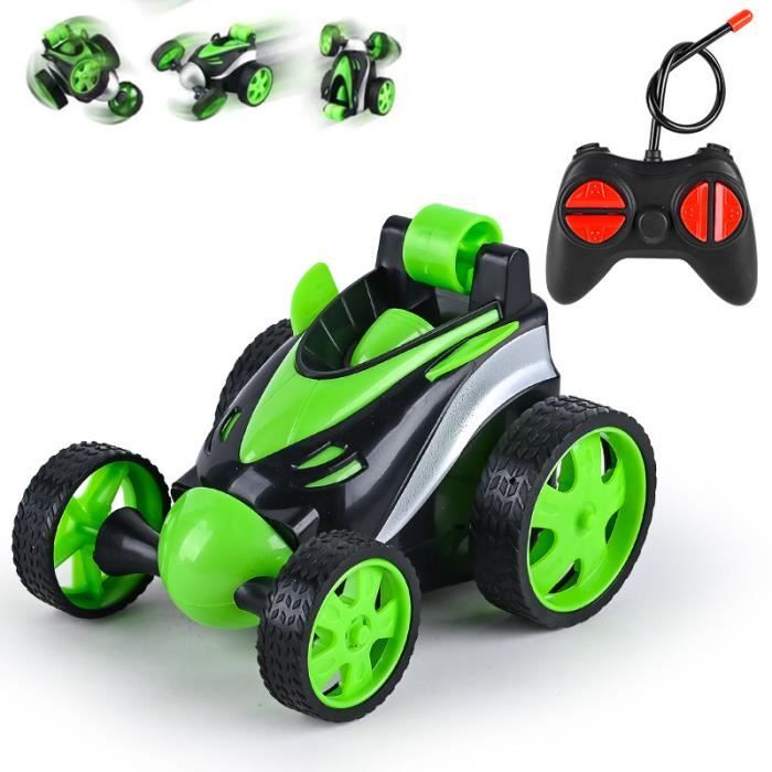 THOTCOC Voiture Télécommandée, voiture de cascade RC rotative à 360 °, jouets de course pour ...