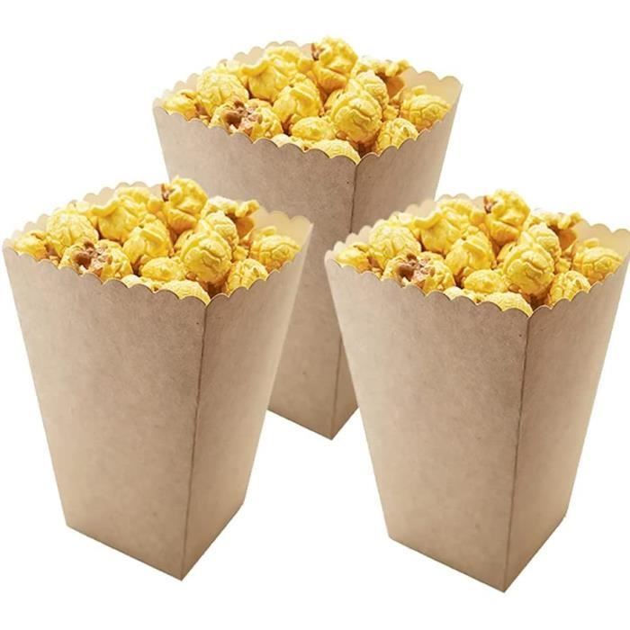 20 Pièces Popcorn Boîtes Boite Pop Corn Bonbons Conteneur Boîtes À Maïs ...