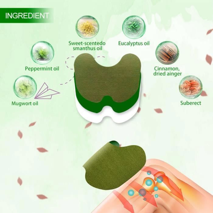 Patch Chauffant Dos 48 Pices Patch Anti Douleur Genou Pain Relief Patch ...