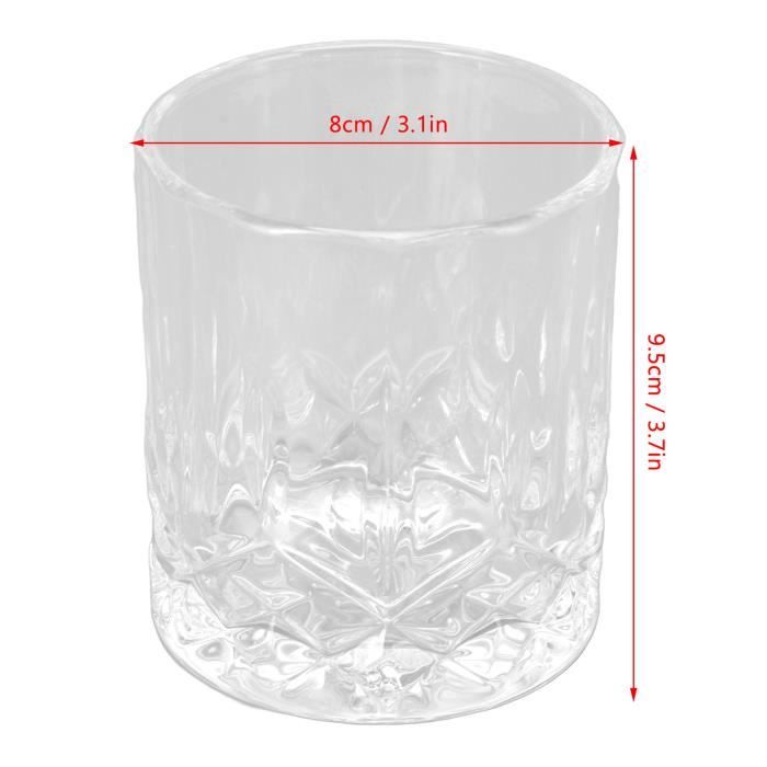 BIB® verre à whisky,Verres pour boisson alcoolisée Whisky Cognac Scotch ...