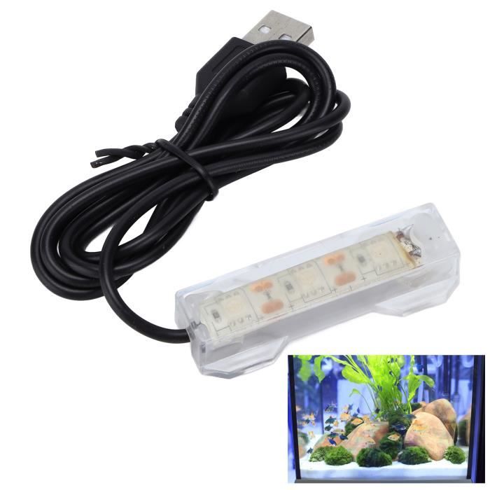 ESTINK Lumière USB d'aquarium Aquarium USB Light, Fish USB Light Light ...