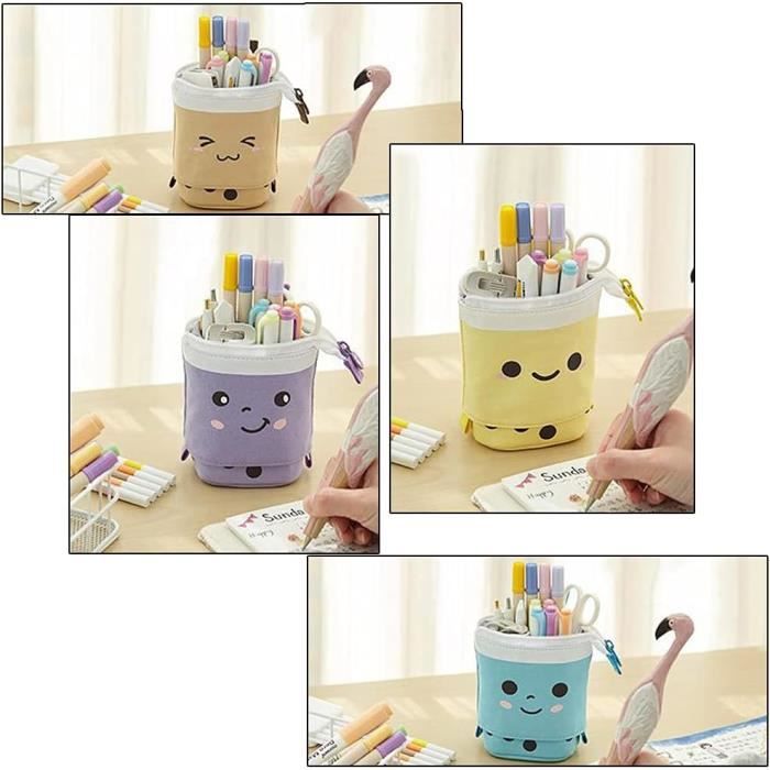 Trousse Retractable Crayon,Trousse À Crayons Télescopique En Toile ...