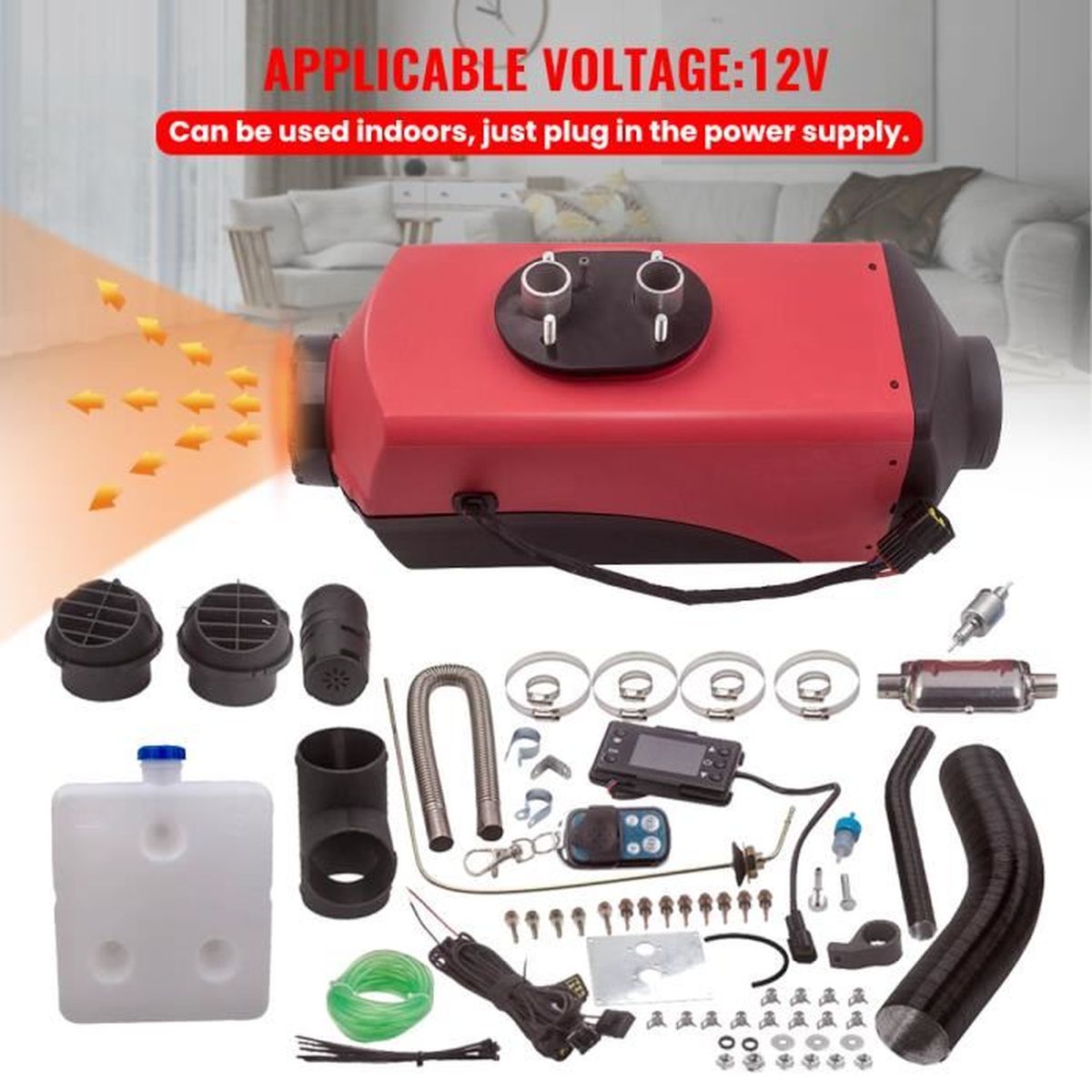 Chauffage diesel 12v 2kw - Cdiscount