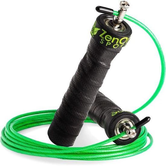 Zenrope Corde À Sauter 3M, Corde De Vitesse Avec Roulement À Billes ...