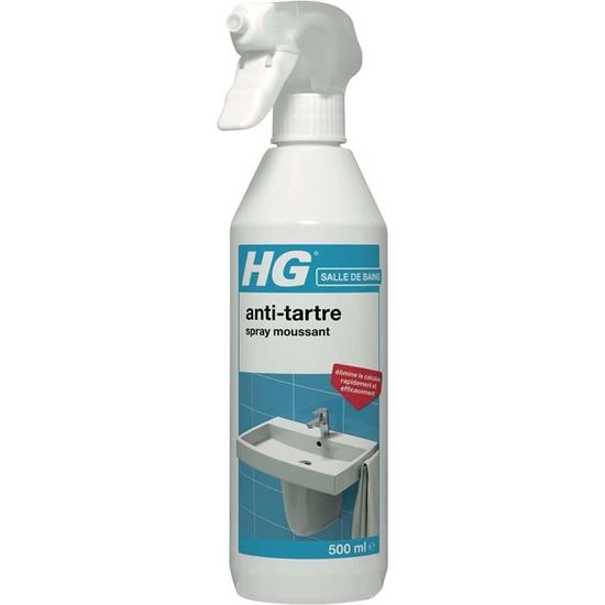 Spray moussant anti-tartre 0,5l - détartrant professionnel pour salle ...