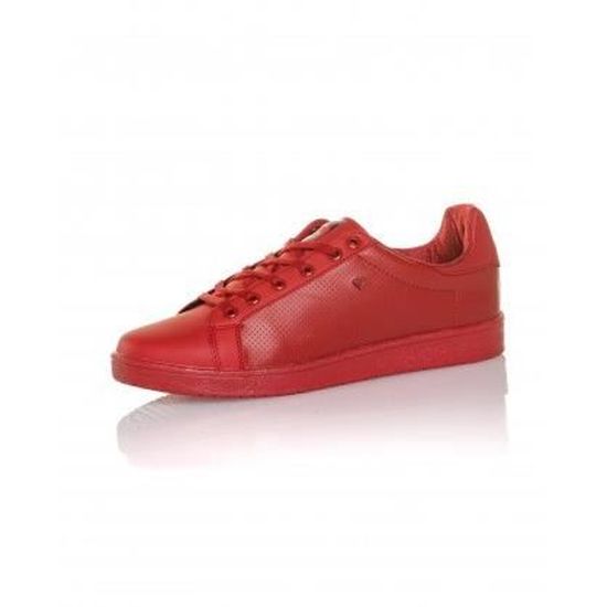 Basket Homme Coloré Rouge Rouge - Cdiscount Chaussures