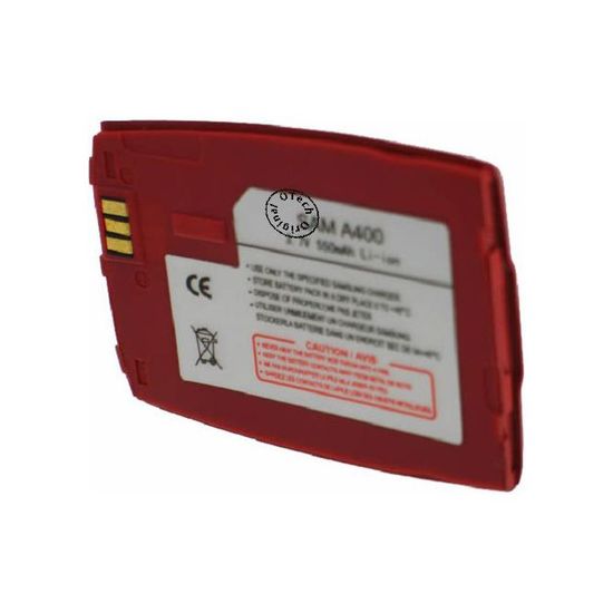 Batterie pour SAMSUNG A408 RED - Cdiscount Téléphonie