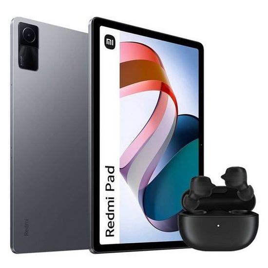 Tablette Tactile XIAOMI Redmi Pad 6Go 128Go Gris Écran 10,61" ultra-fluide MediaTek Helio G99 ...