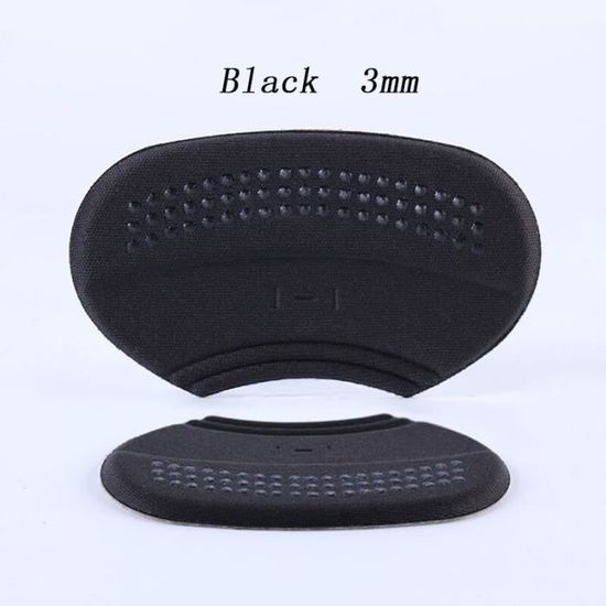 TALONNETTE,black3-3mm--Semelles intérieures en Silicone pour chaussures ...