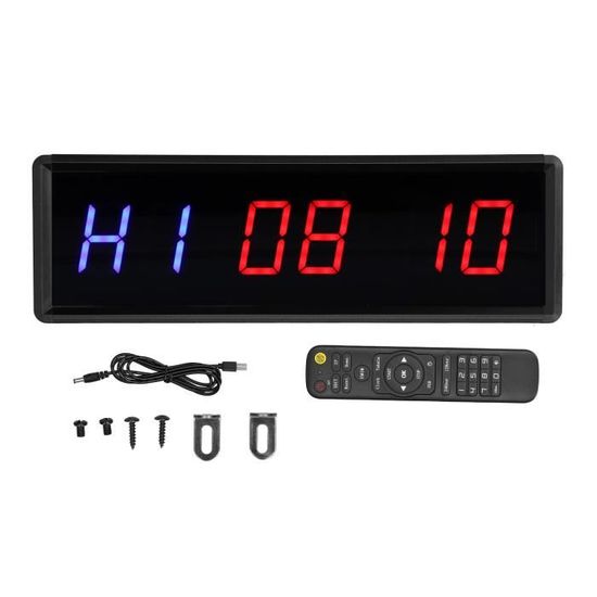 Zerone Led Interval Timer Gym Timer 5v 2a Aluminum Alloy For