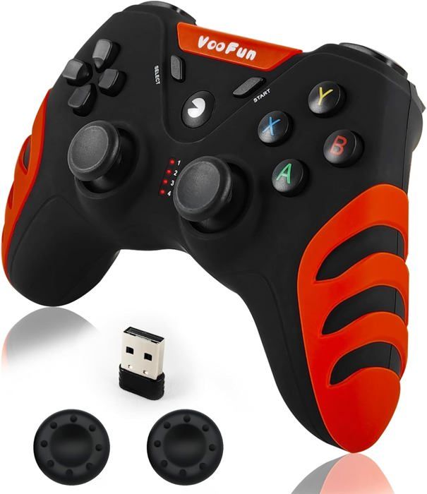 Manette Gamer pour PC Windows(11/7/8/10), PS3, Steam, Raspberry Pi ...