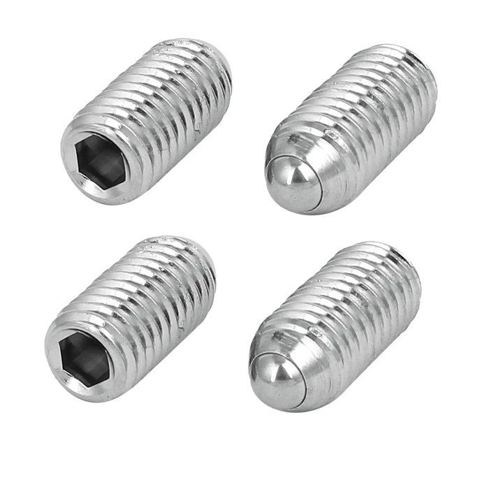 Vis fixation SOURCING MAP 4Pcs M10x20mm 304 Vis à pression à tête ronde ...