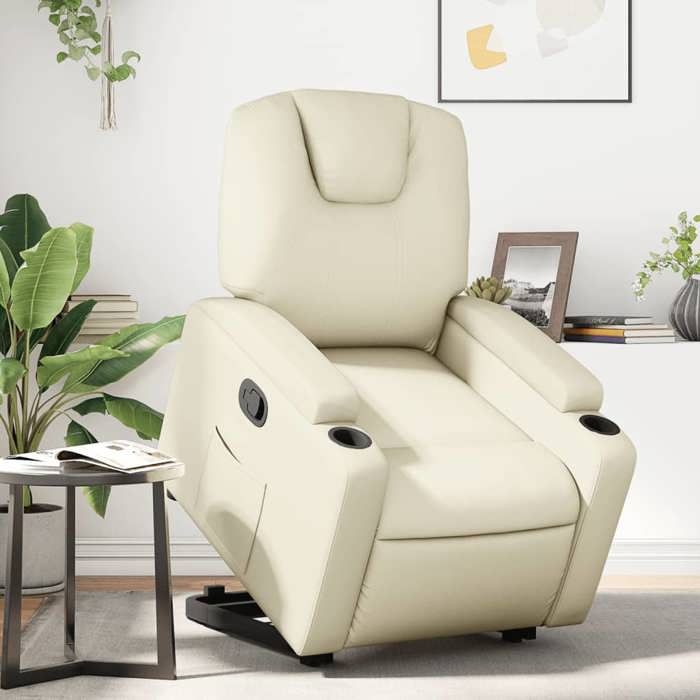 BONNIE®（Crème）Fauteuil releveur - dossier inclinable/135 degrés - Crème ...