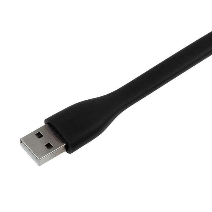Mini Portable USB LED lumière Bendable Lampe PC Banque de puissance ...