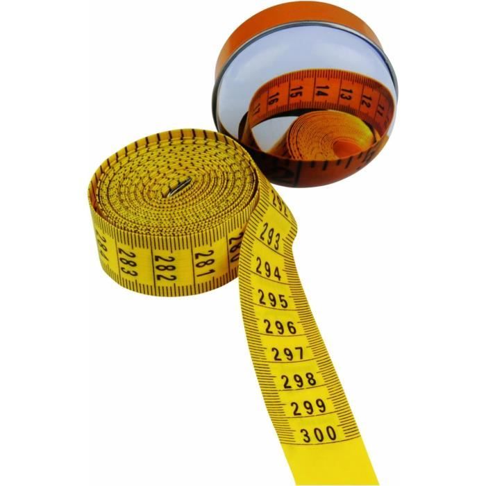 Mètre ruban 3M à ruban en acier de 3m avec boîte à épingles - Cdiscount ...